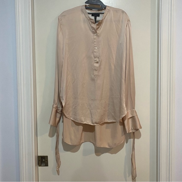 rag & bone | Tops | Rag Bone Blush Silk Blouse | Poshmark